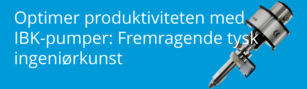 IBK-pumper - Effektive Pumper til Industri og Byggeri | Sonnimax